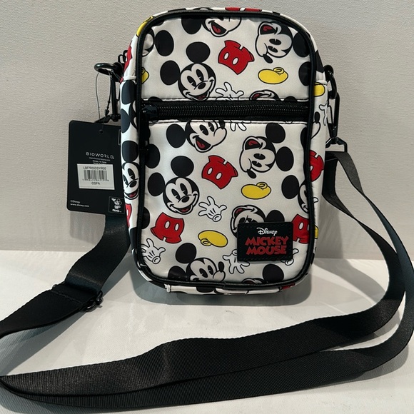 Disney | Accessories | Disney Mickey Mouse Crossbody Bag With Removable ...
